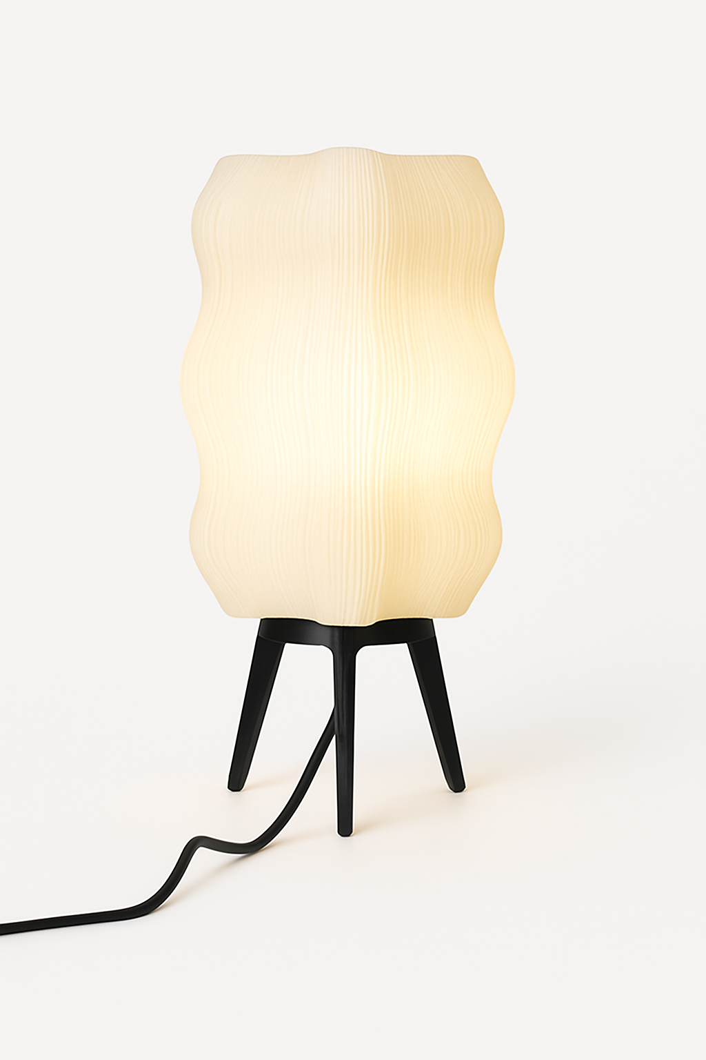 Lámpara de mesa ALTHEA – Impresión 3D y diseño orgánico minimalista ...